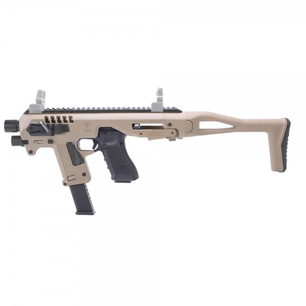 CAA MICRO RONI KIT CONVERSIONE CARABINA PER SERIE GLOCK 17-19-22 DARK ...