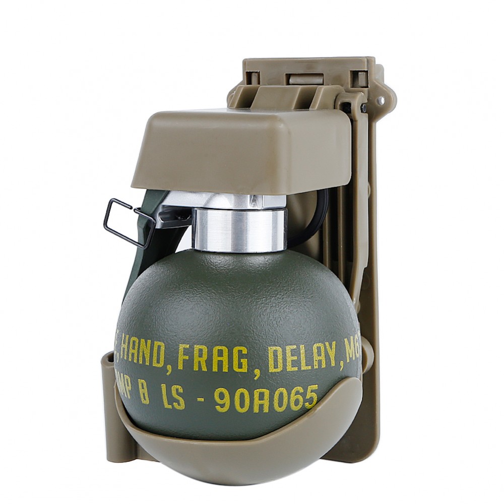 WOSPORT DUMMY M67 GRENADE SET WITH MOLLE MOUNT TAN (WO-EX06T) | Jolly ...