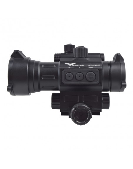 JS-TACTICAL RED DOT SIGHT SCOPE WITH INTEGRATED LASER (JS-HD30L) | Jolly Softair
