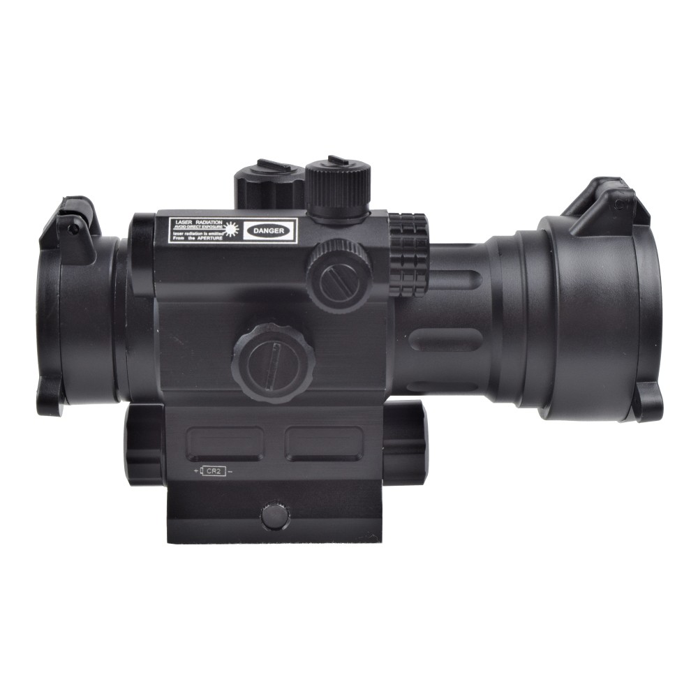 JS-TACTICAL RED DOT SIGHT SCOPE WITH INTEGRATED LASER (JS-HD30L) | Jolly Softair