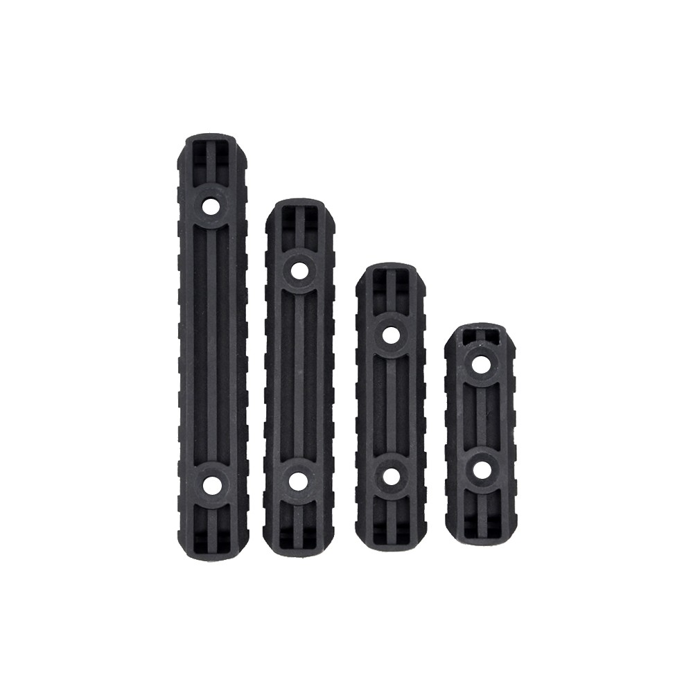 ELEMENT 4 20MM POLYMER RAILS SET BLACK (EL-EX254) | Jolly Softair