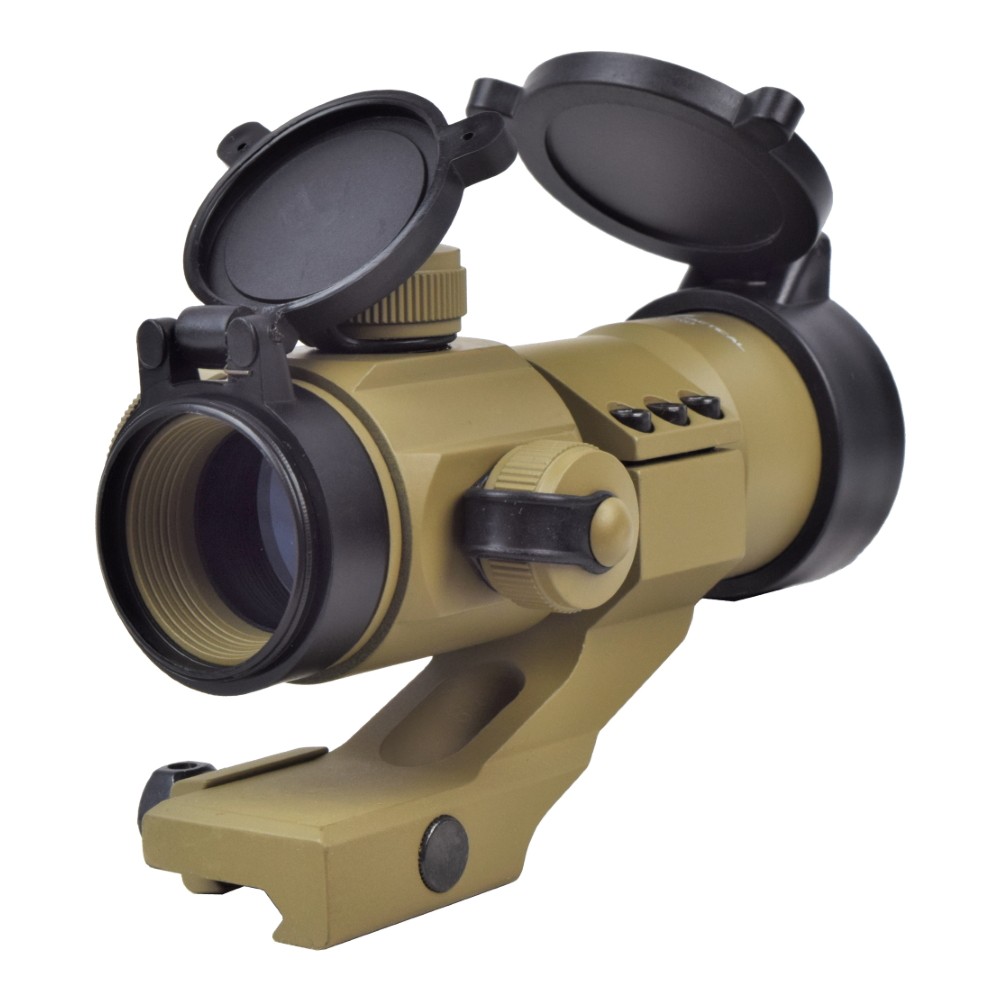 JS-TACTICAL RED DOT 1X30 TAN (JS-1X30RDTAN) | Jolly Softair