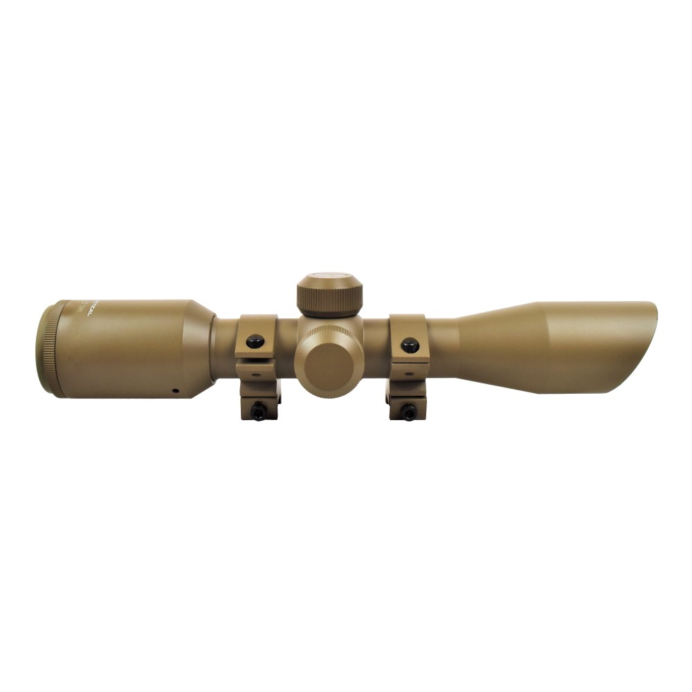 JS-TACTICAL SCOPE ZOOM 4X 32MM LENS TAN (JS-4X32COMP.TAN) | Jolly Softair