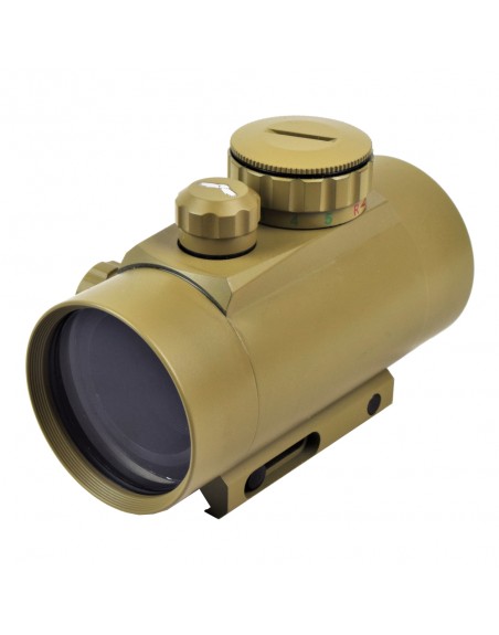 JS-TACTICAL RED DOT TUBO 46MM TAN (JS-1X46GRDTAN) | Jolly Softair