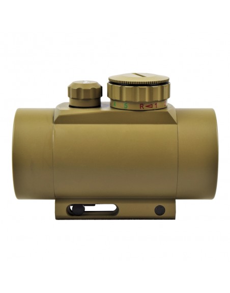 JS-TACTICAL RED DOT TUBO 46MM TAN (JS-1X46GRDTAN) | Jolly Softair