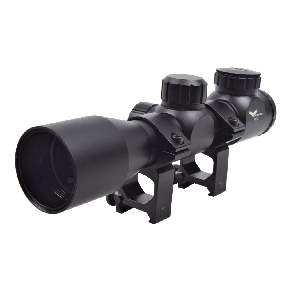 JS-TACTICAL SCOPE ZOOM 4X LENS 32MM (JS-4X32E) | Jolly Softair