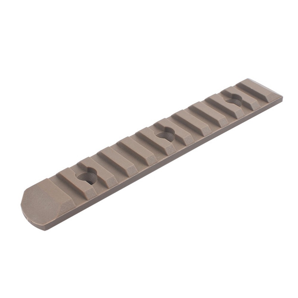 MP POLYMER 20MM RAILS FOR M-LOK AND KEYMOD 6 PIECES SET DARK EARTH ...