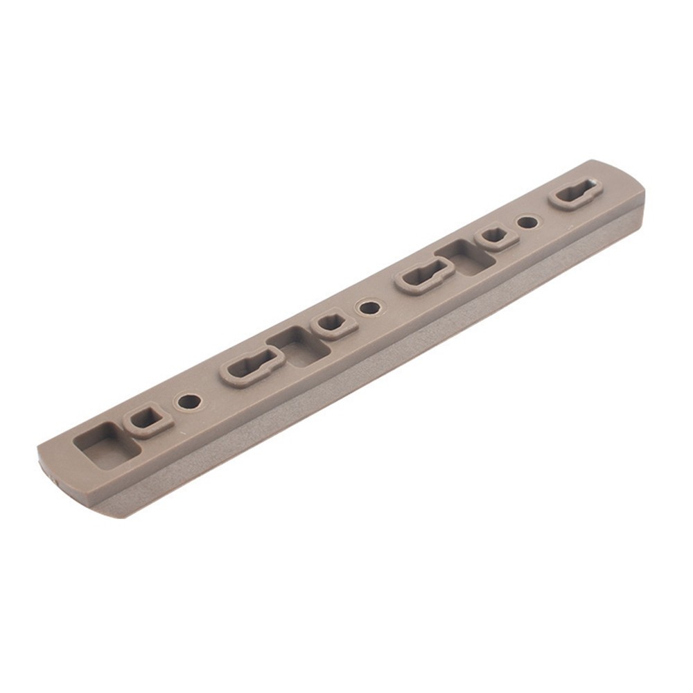 MP POLYMER 20MM RAILS FOR M-LOK AND KEYMOD 6 PIECES SET DARK EARTH ...