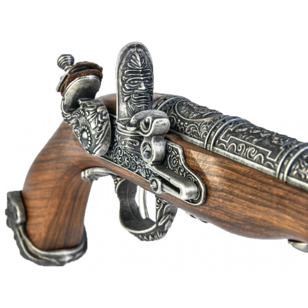 HFC FLINTLOCK CO2 PISTOL SILVER (HG 502SIL-CO2) | Jolly Softair