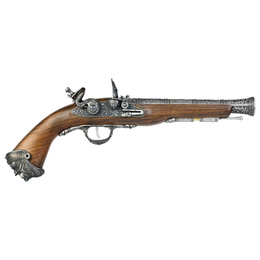 HFC FLINTLOCK CO2 PISTOL SILVER (HG 502SIL-CO2) | Jolly Softair
