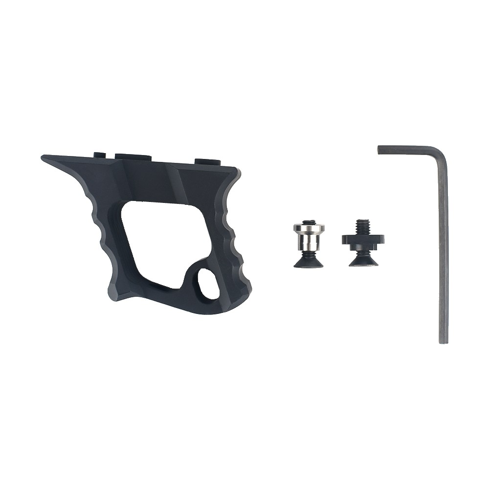 METAL HAND-STOP FOR KEYMOD/M-LOK SYSTEMS BLACK (ME6086-B) | Jolly Softair