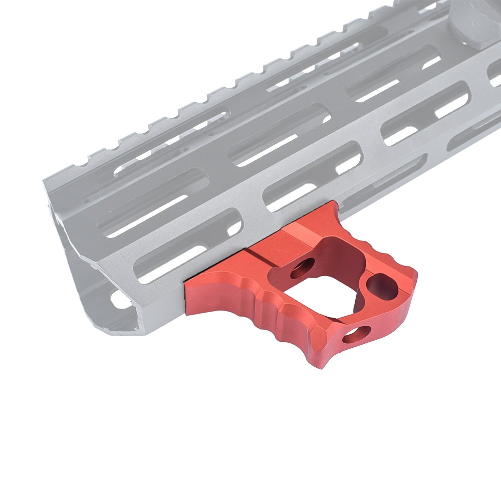 METAL HAND-STOP FOR KEYMOD/M-LOK SYSTEMS RED (ME6086-RED) | Jolly Softair
