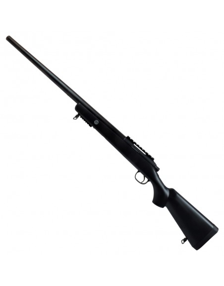 WELL SNIPER SPRING POWERED RIFLE BLACK (MB03B) | Jolly Softair