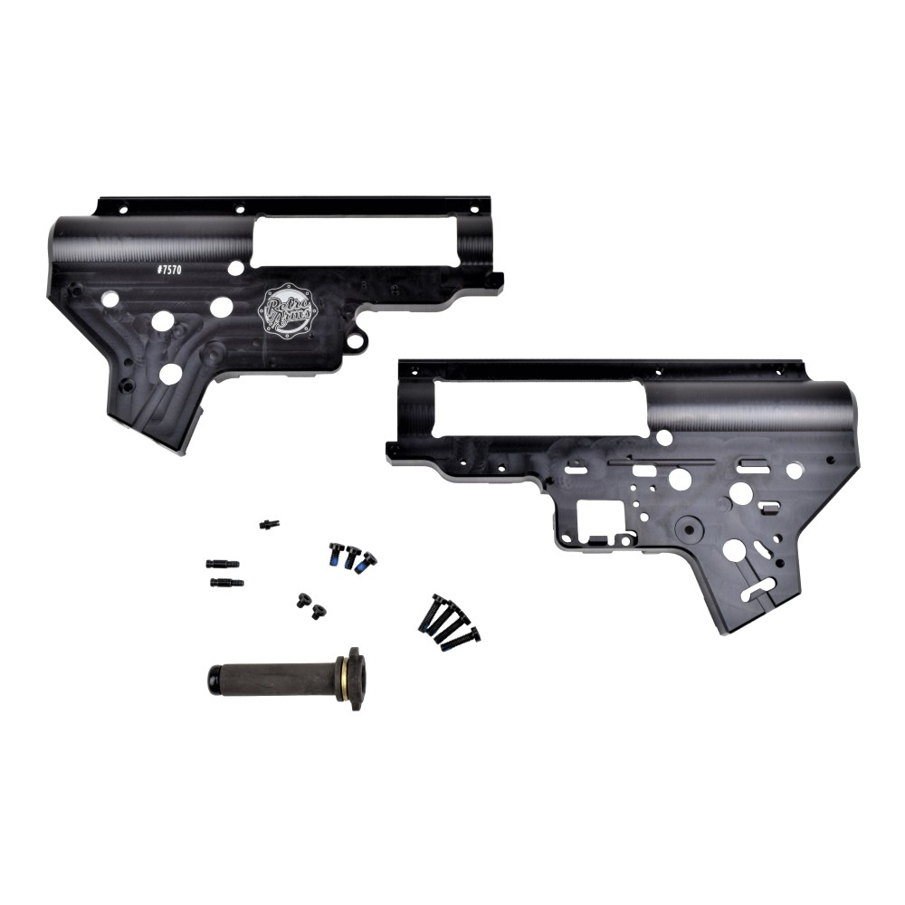 RETROARMS GEARBOX SHELL CNC V2 8mm FOR VFC - QSC (RA-7570) | Jolly Softair