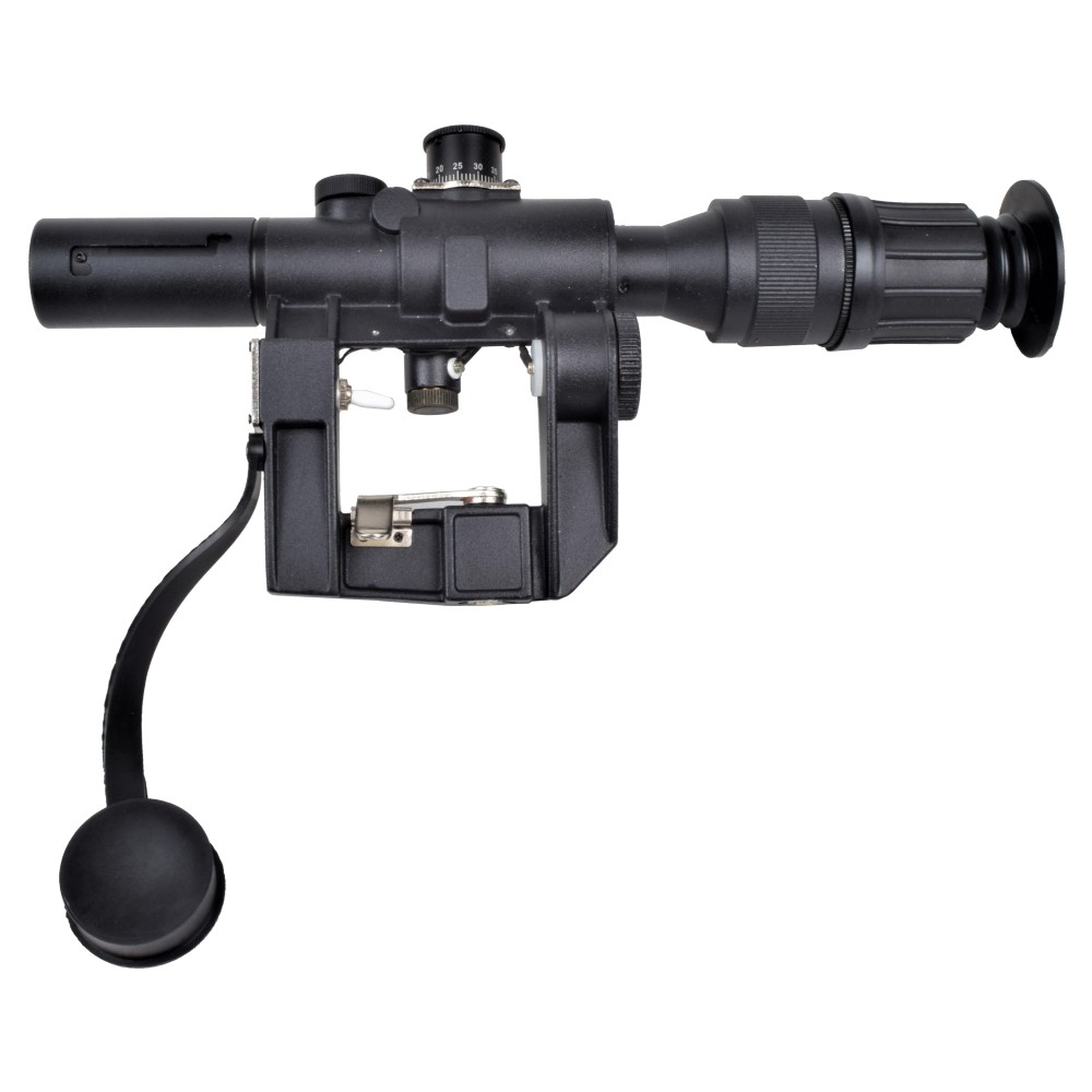 JS-TACTICAL SCOPE ZOOM 4X LENS 26MM SVD/AK MOUNT (JS-4X26SVD) | Jolly ...