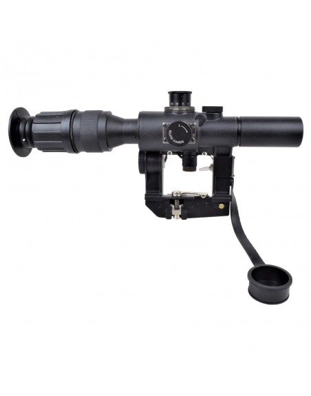 JS-TACTICAL SCOPE ZOOM 4X LENS 26MM SVD/AK MOUNT (JS-4X26SVD) | Jolly ...