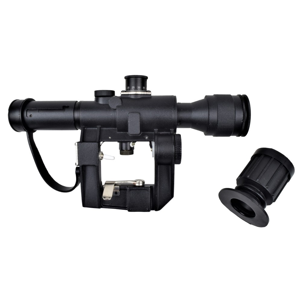 JS-TACTICAL SCOPE ZOOM 4X LENS 26MM SVD/AK MOUNT (JS-4X26SVD) | Jolly ...