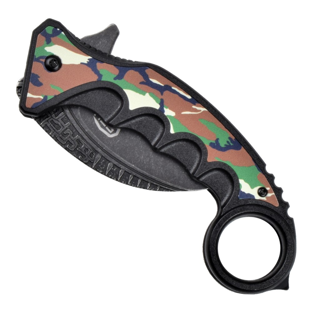 SCK SPRING ASSISTED KARAMBIT FOLDING KNIFE (CW-H36) | Jolly Softair