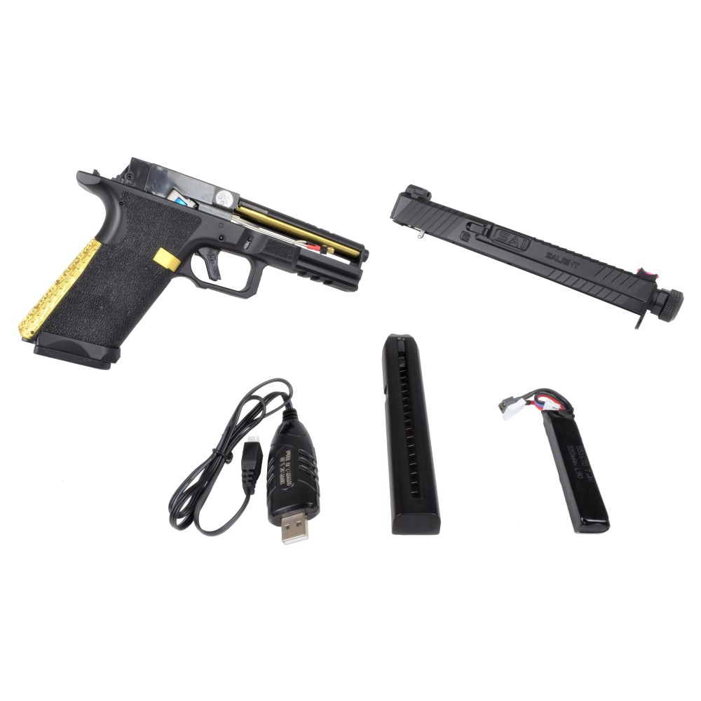 CYMA ELECTRIC PISTOL CM135 MOSFET BLACK (CM135UP) | Jolly Softair