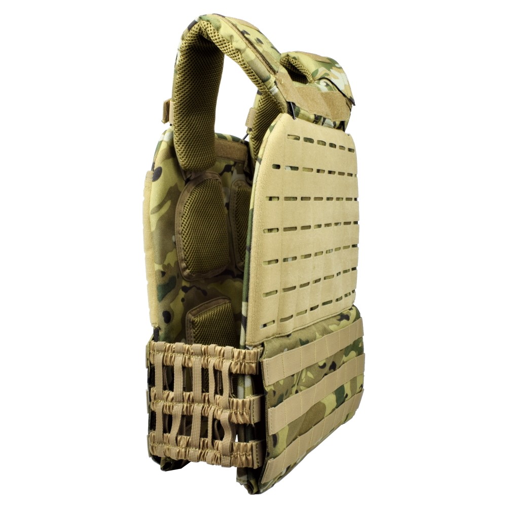 EXAGON TACTICAL VEST PLATE CARRIER MULTICAM (EX-VT473M) | Jolly Softair