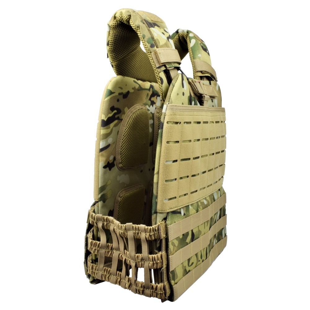 EXAGON TACTICAL VEST PLATE CARRIER MULTICAM (EX-VT473M) | Jolly Softair