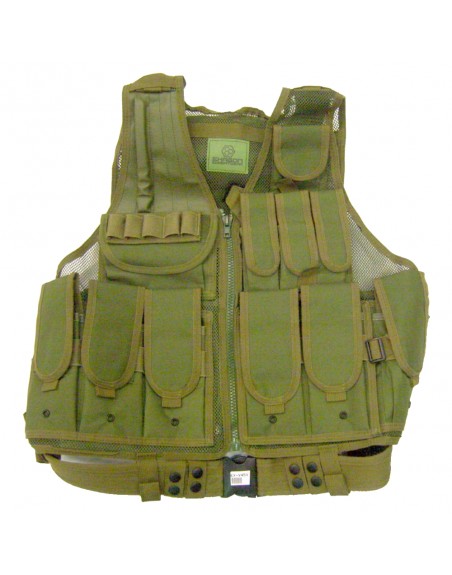 EXAGON TACTICAL VEST GREEN (BD-V45V) | Jolly Softair