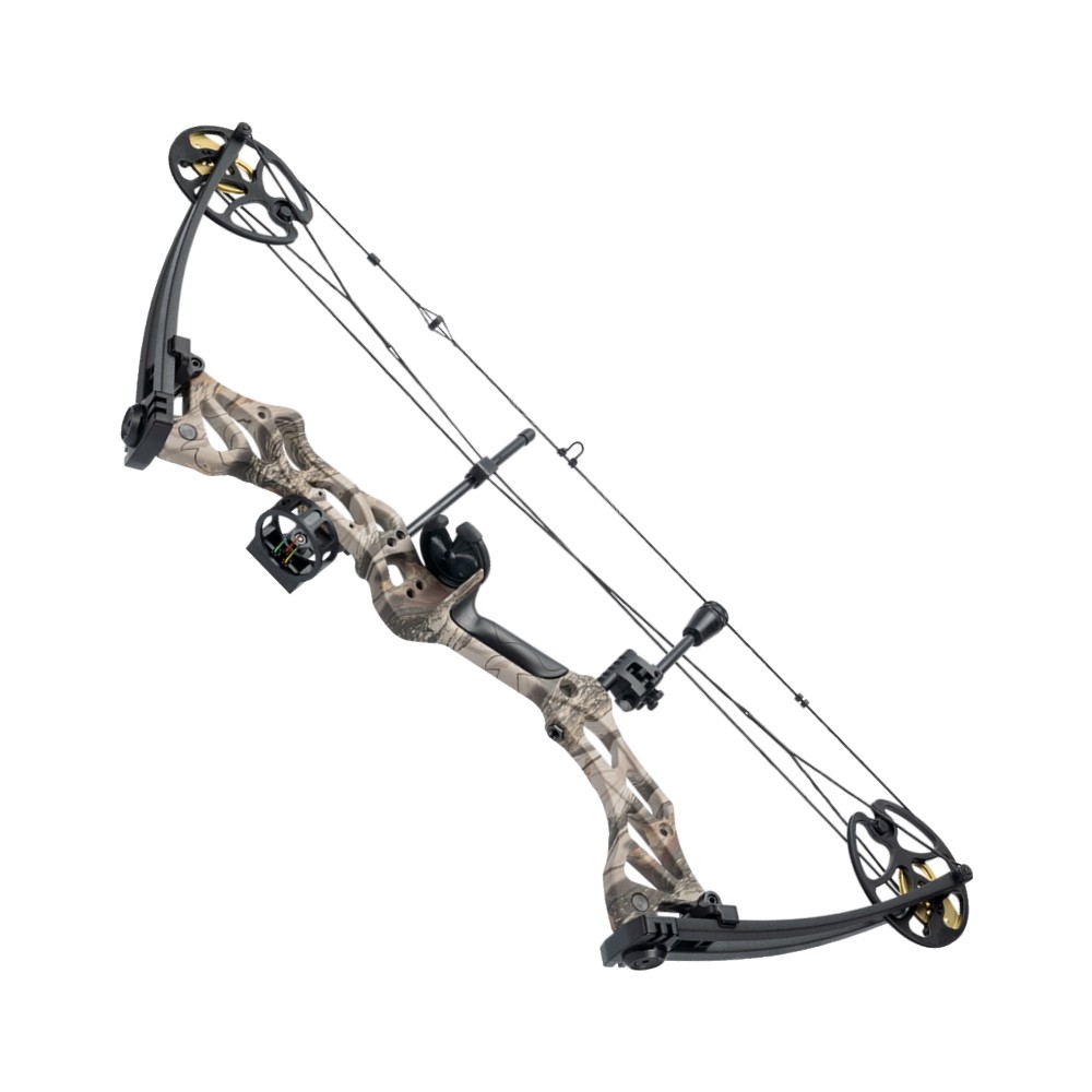 MAN KUNG COMPOUND BOW FOSSIL 30-70 LBS GOD CAMO (MK-CB75GC) | Jolly Softair