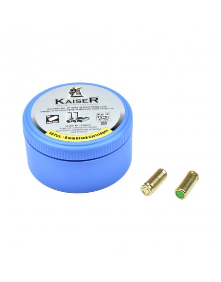 KAISER BLANK CARTRIDGES CALIBER 8mm (KA8) | Jolly Softair