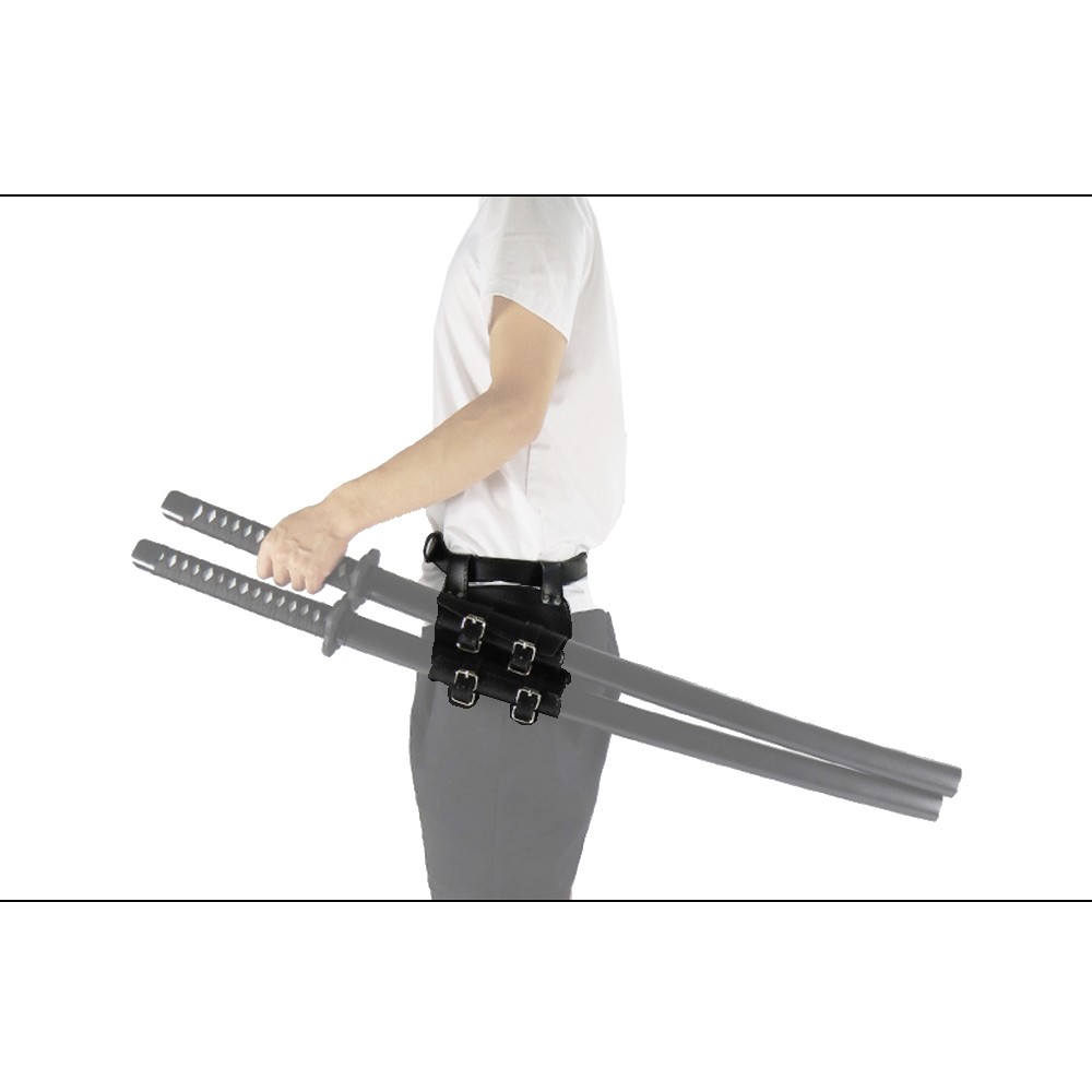KATANA BELT HOLSTER FOR 2 KATANAS (SH192-2) | Jolly Softair