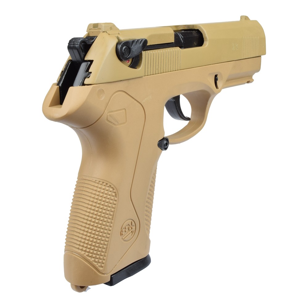 BRUNI TOP FIRING BLANK PISTOL P4 CALIBER 9MM DESERT (BR-2601D) | Jolly ...