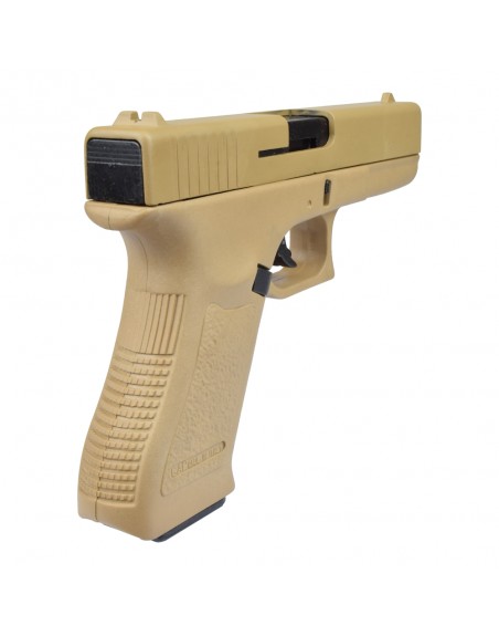 BRUNI GUNS BLANK PISTOL TOP FIRING GAP CALIBER 9MM DESERT (BR-1401D ...
