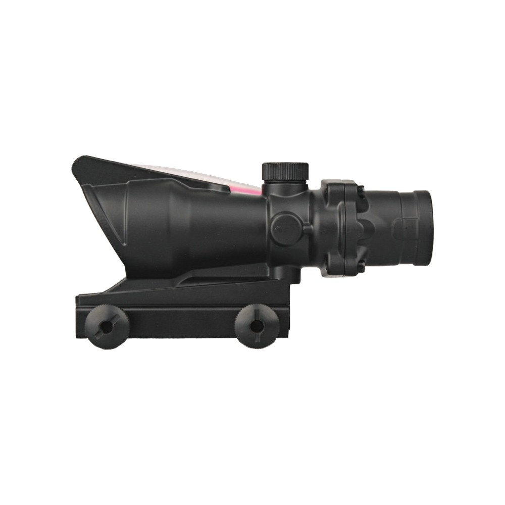 BIG DRAGON RIFLE SCOPE ZOOM 4X LENS 32MM FIBER OPTIC BLACK (EM3511 ...
