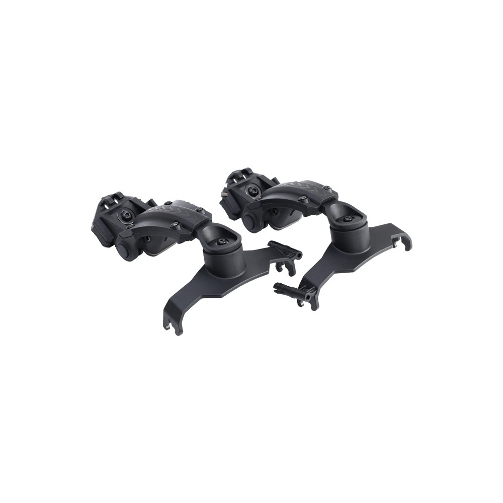 ZTAC TACTICAL COMTAC HEADSET BRACKETS FOR ARC RAILS BLACK (EL-ID102B ...
