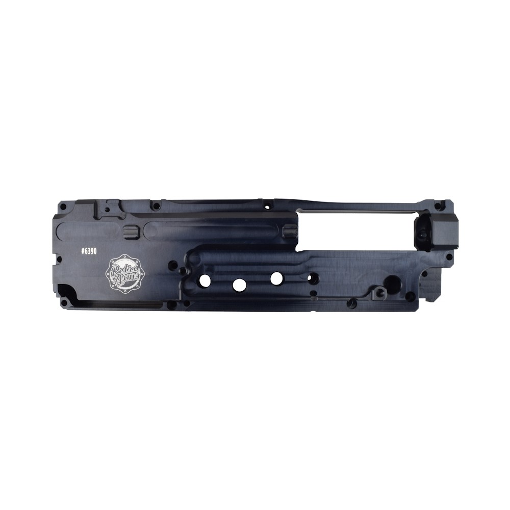 RETROARMS GEARBOX SHELL CNC FOR M249/PKM BLACK (RA-6390) | Jolly Softair