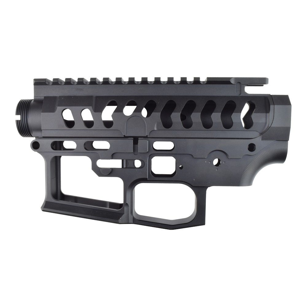RETROARMS CNC RECEIVER SKELETONIZED TYPE C FOR M4 (RA-7173) | Jolly Softair
