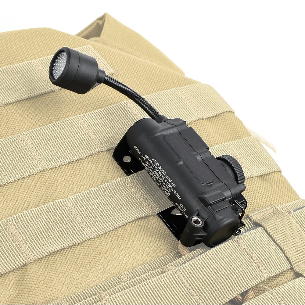 WADSN TACTICAL LED/IR FLASHLIGHT FOR HELMETS BLACK (WD05001-B) | Jolly ...