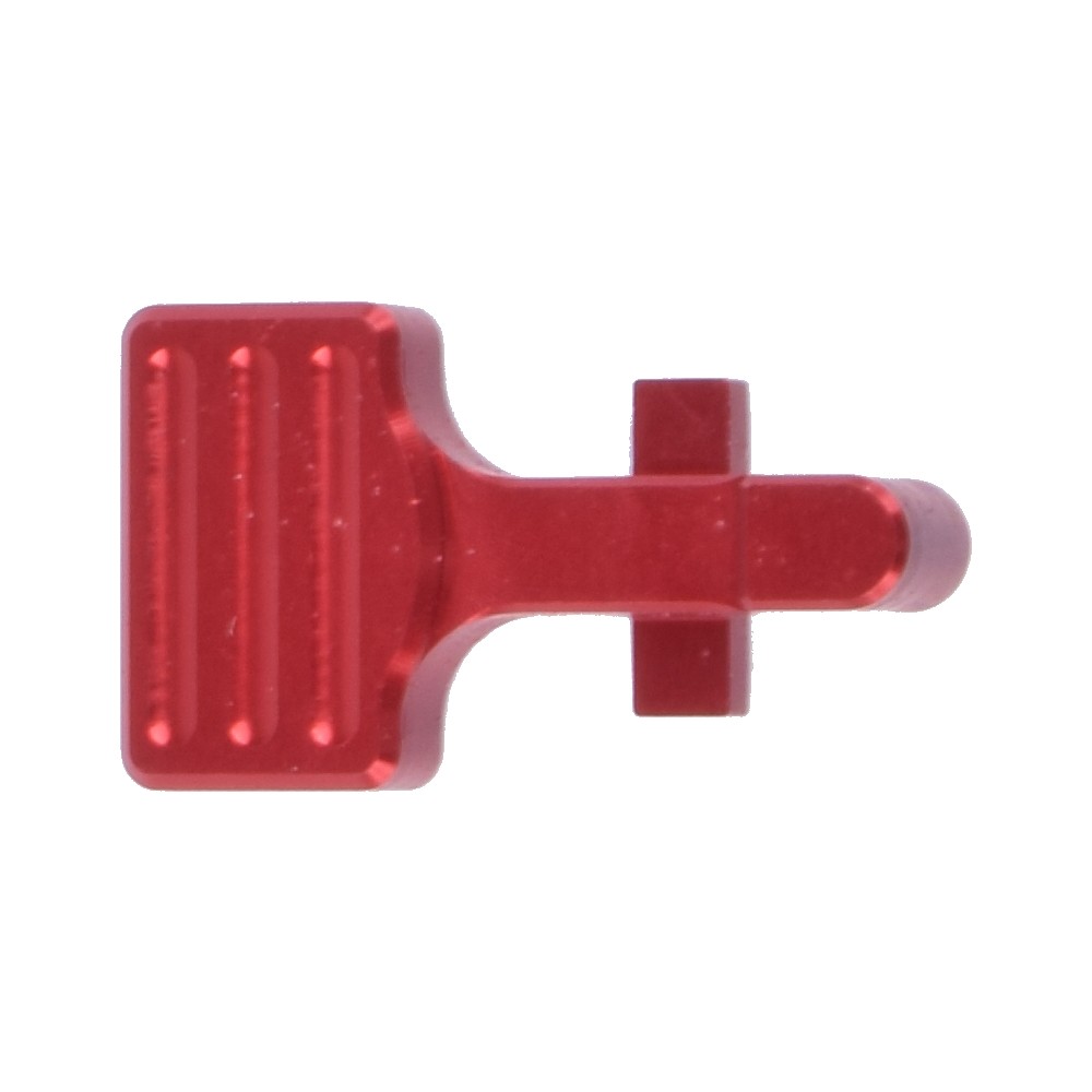 RETROARMS CNC BOLT CATCH AR15 TYPE B RED (RA-6865) | Jolly Softair