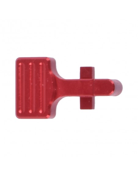 RETROARMS CNC BOLT CATCH AR15 TYPE B RED (RA-6865) | Jolly Softair