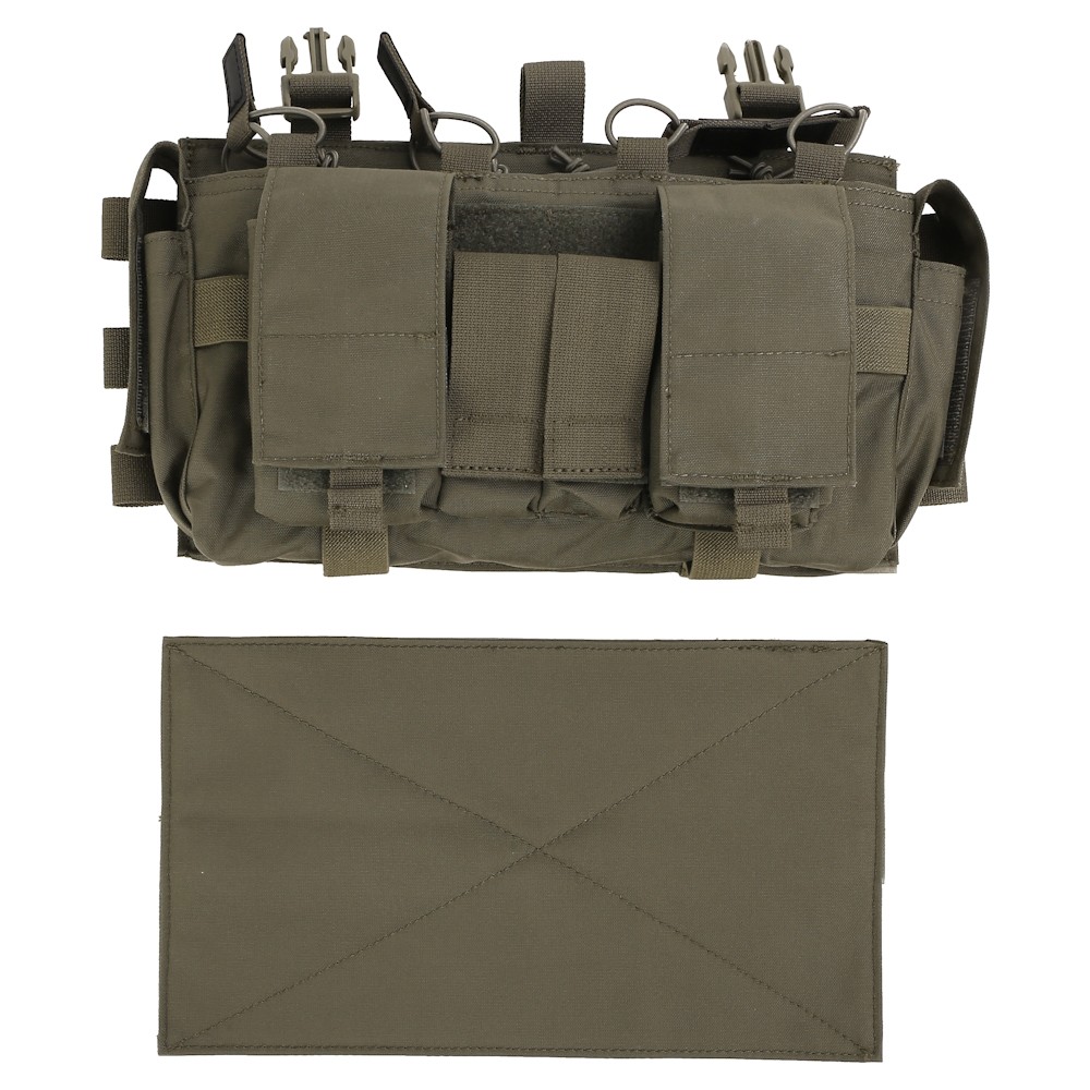 EMERSONGEAR CHEST RIG PANEL WITH MAGAZINE POUCH RANGER GREEN (EM7363RG ...