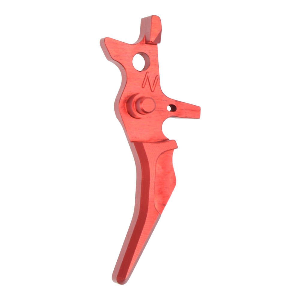 RETROARMS GRILLETTO CNC AR15 TIPO N ROSSO (RA-7473) | Jolly Softair