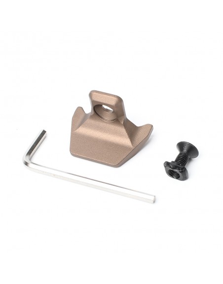 METAL HAND STOP FOR KEYMOD SYSTEMS DARK EARTH (ME6095-T) | Jolly Softair