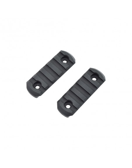 CLASSIC ARMY SLITTE 20mm IN METALLO 5 SLOT NERE (A656M-5) | Jolly Softair
