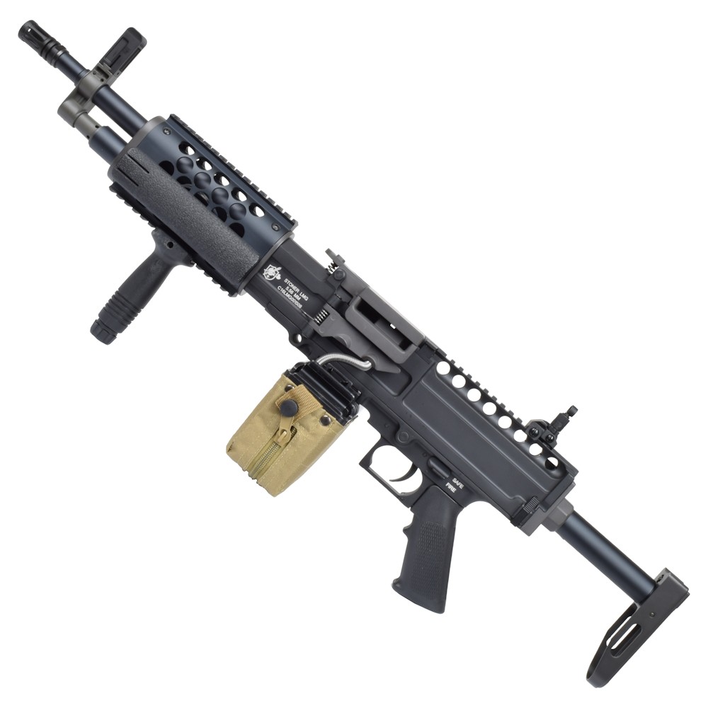CLASSIC ARMY ELECTRIC RIFLE LMG BLACK (CA063M) | Jolly Softair