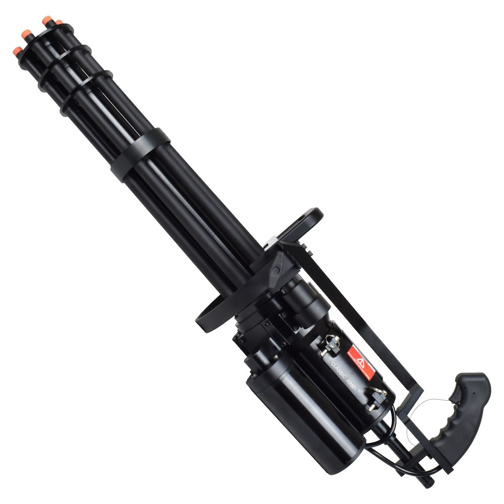 CLASSIC ARMY HPA RIFLE M134-A2 VULCAN BLACK (S009M-1) | Jolly Softair