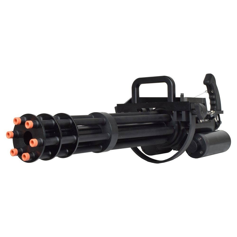 CLASSIC ARMY HPA RIFLE M134-A2 VULCAN BLACK (S009M-1) | Jolly Softair