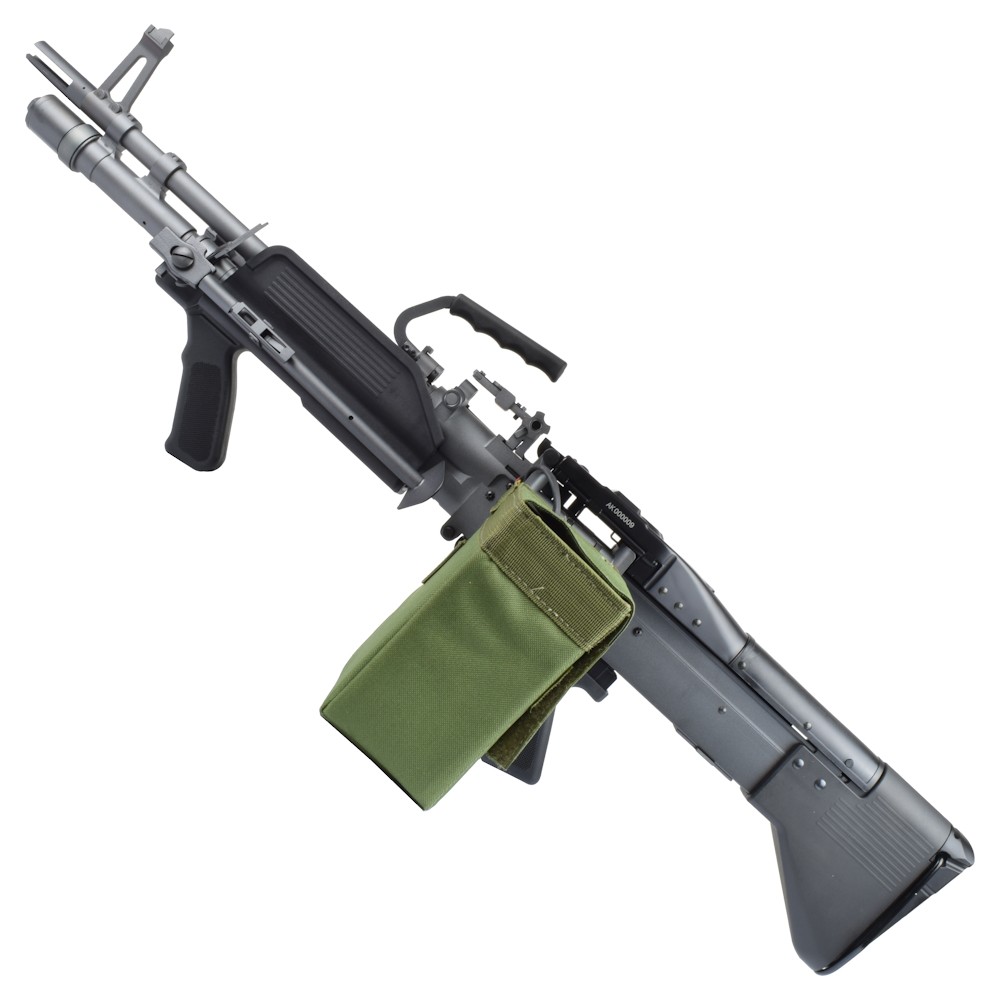 A&K ELECTRIC RIFLE M60E4 BLACK (MK43) | Jolly Softair