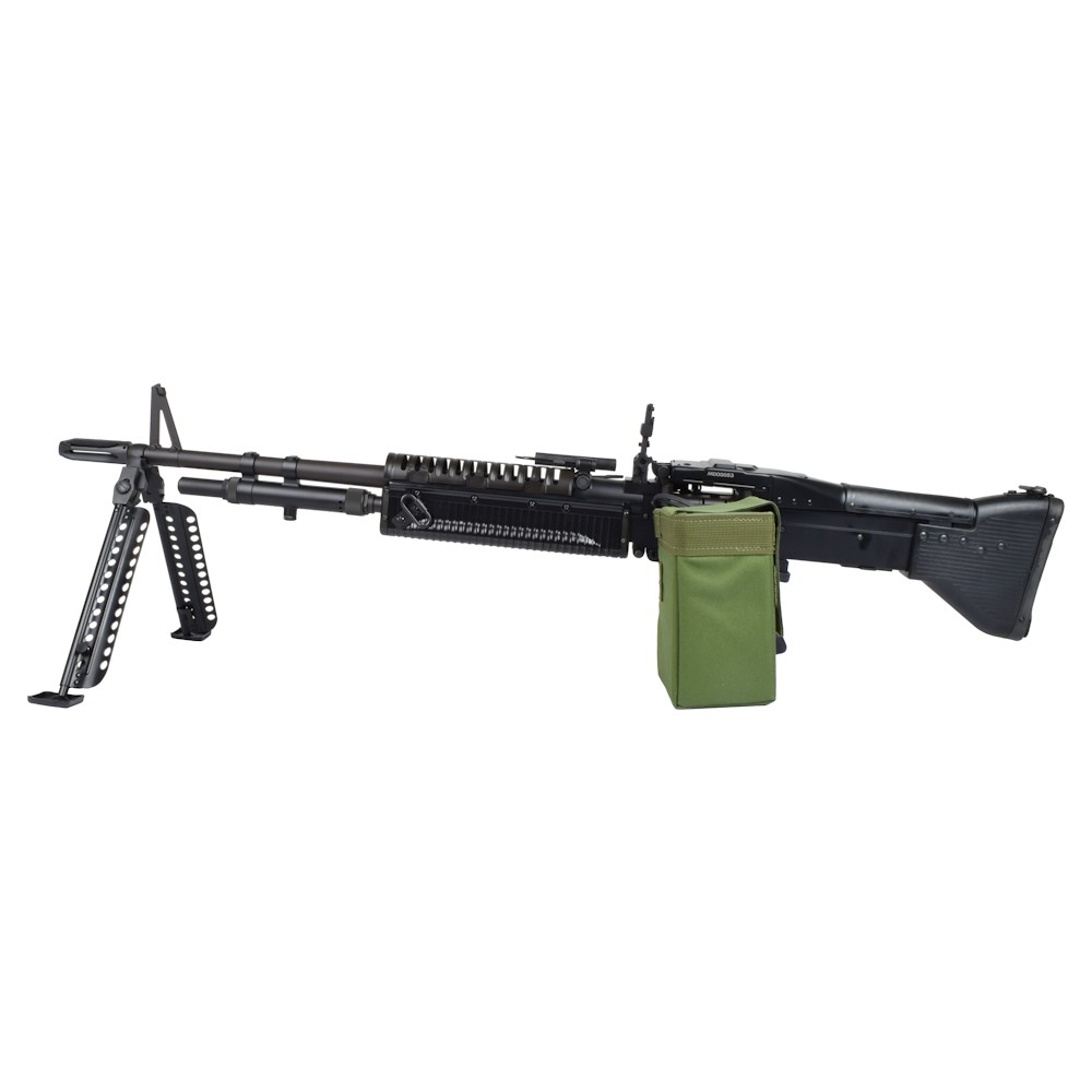 A&K ELECTRIC RIFLE M60 BLACK (MK60) | Jolly Softair