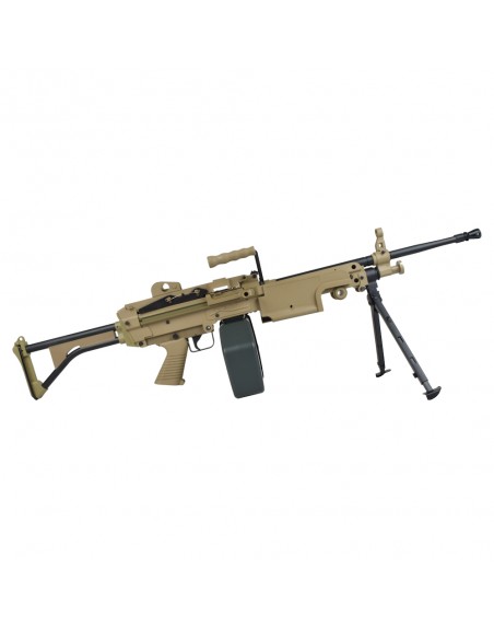 A&K ELECTRIC RIFLE M249-MK1 POLYMER VERSION DARK EARTH (M249-MK1PT ...