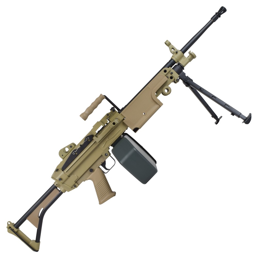 A&K ELECTRIC RIFLE M249-MK1 METAL VERSION DARK EARTH (M249-MK1T ...