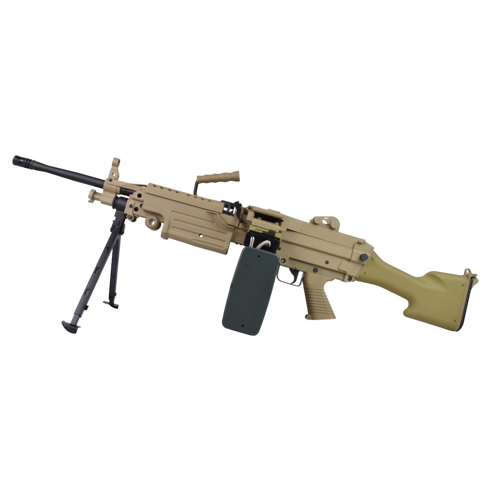 A&K ELECTRIC RIFLE M249-MK2 POLYMER VERSION DARK EARTH (M249-MK2PT ...